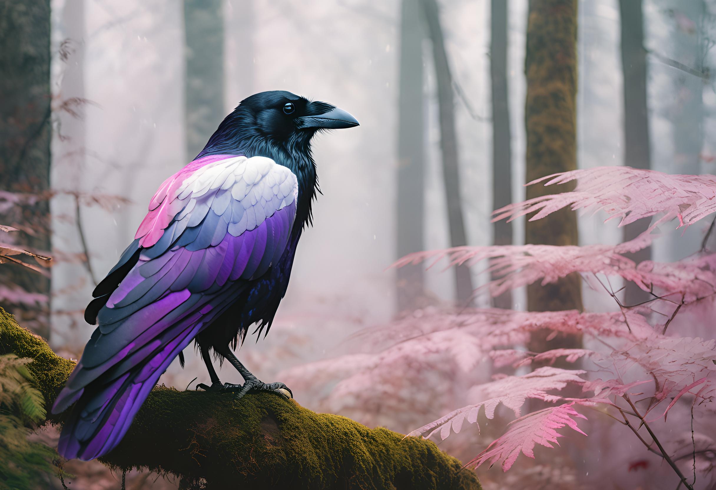 Krafttier Rabe: Magie & Weisheit – Geheimnisvoller Geistführer